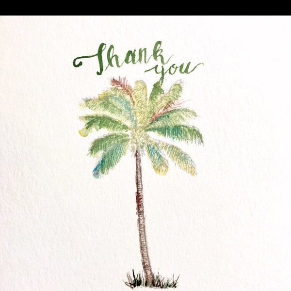 TROPICAL PALM TREE -coconut Tree- Two Sizes - Small and Large-wood ...