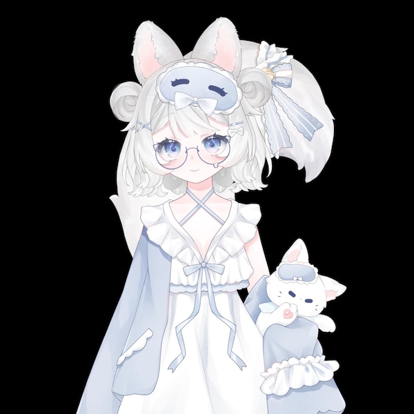 LIVE 2D Model Snake Chinese Girl Vtuber Model for Sell [premade Vtuber ...