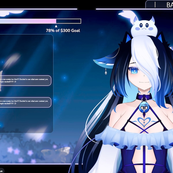 Dream Twitch Streamer Pack - Customizable | Overlay | Purple ...