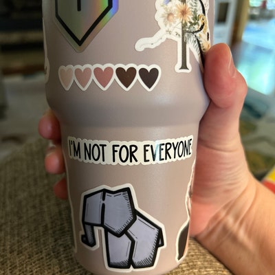 Im Not for Everyone Sticker, Funny Stickers, Laptop Stickers, Water ...