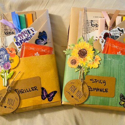 Blind Date With a Book Romance Gift for Book Lover Gift Blind Book ...