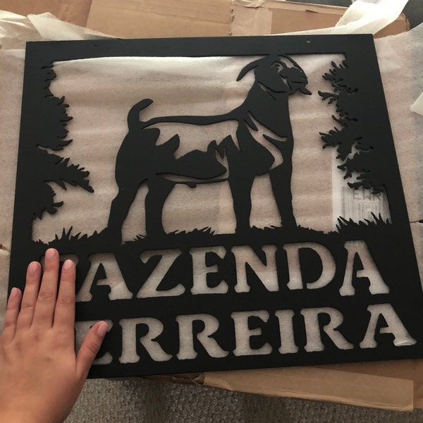 Boer Goat Farm Sign - Etsy