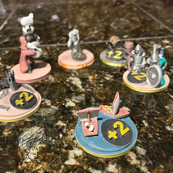 Settlers of Catan Game Piece Holder - Etsy