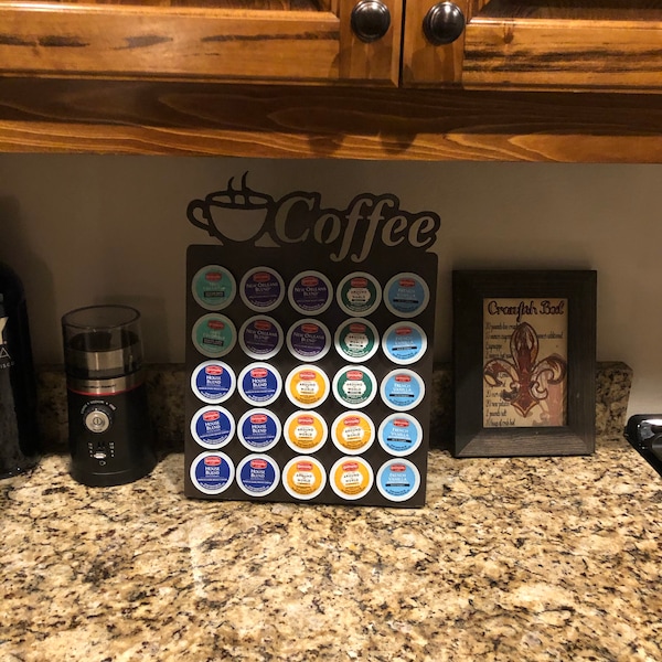 Coffee K-cup Holder Dxf and Svg - Bad Dog Metalworks Digital Download ...