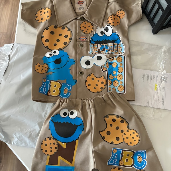 Custom Dickies Kids Outfit, Any Theme, Personalized Birthday Set - Etsy