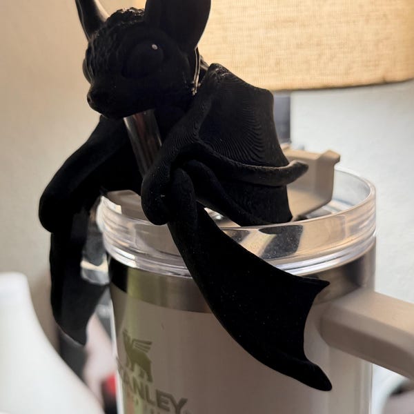 Halloween Bat Straw Topper * Stanley or Brumate 30 Oz / 40oz Straw ...
