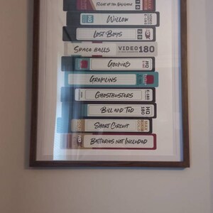 Personalised CD Stack Print, Retro Music Poster, Custom Favourite Song ...