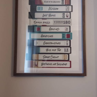Personalised CD Stack Print, Retro Music Poster, Custom Favourite Song ...
