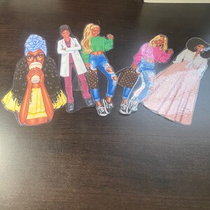 African American Bookmark Set black Girl Bookmarksblack Girl Magic ...