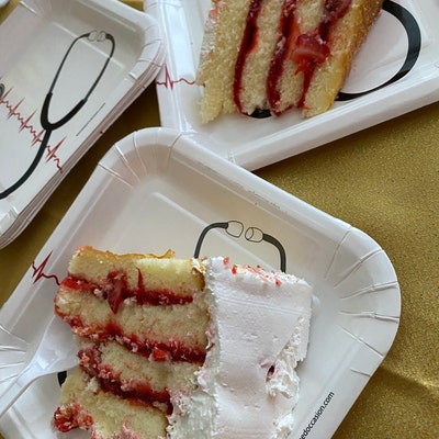 Stethoscope, White Coat Paper Party Plates for Medical Party, Dinner ...