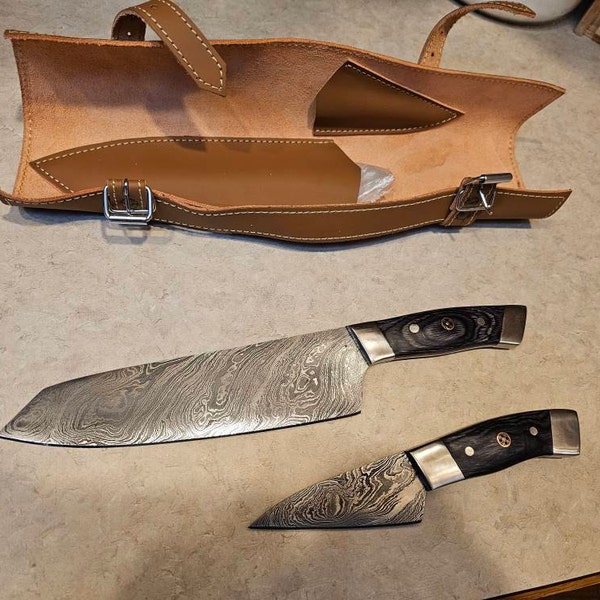 Handmade Damascus Steel Chef Knife Personalized Chef Knife Gift for ...