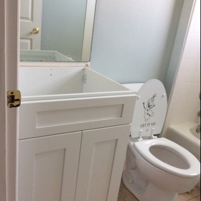 Olaf Toilet Decal - Etsy