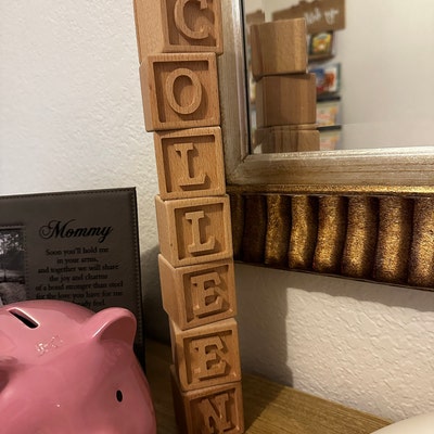 Personalized Baby Blocks, Alphabet Set for Kids, Baby Name Sign ...