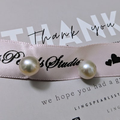 Freshwater Dropping Pearl Earrings, 14K Gold Filled Dangle Earring With ...