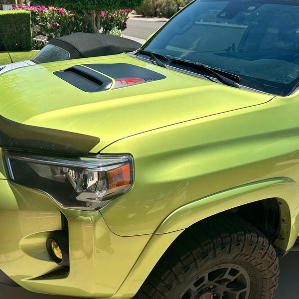 Toyota 4runner Topographical Hood Scoop Overlay Decal for 5th Gen TRD ...