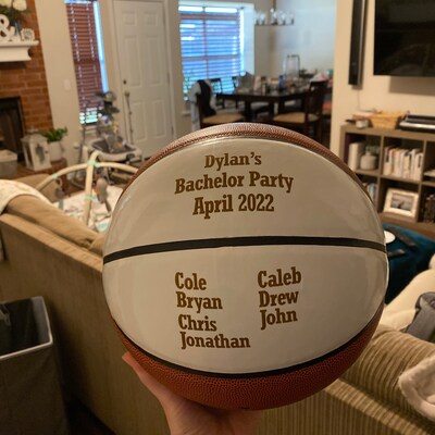 Personalized Basketball Ring Bearer Gift Engraved - Etsy