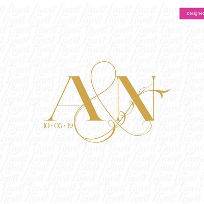 Monogram Frame Svg Wedding Svg Designs Wedding Svg Crown - Etsy