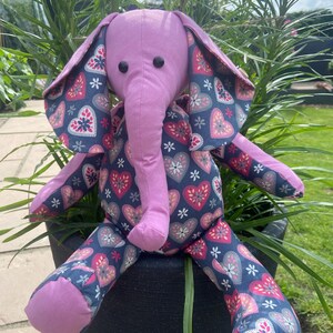 Memory Bear Pattern, Keepsake Bear Sewing Pattern, Teddy Bear, Stuffed ...