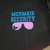 Mermaid Security Svg, Mermaid Security Cut File, Boy Mermaid Svg ...