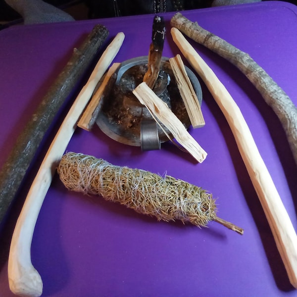 Juniper Wood Log - DIY Craft Supplies, Juniperus Communis Tree, Shaman ...