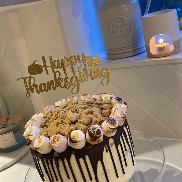 Thank You Cake Topper, Thank You Topper, Glitter Cake Topper - Etsy