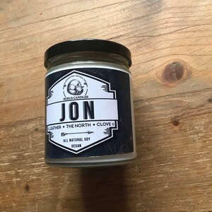 Hopper Soy Candle Stranger Things Fandom Candle 8oz All - Etsy