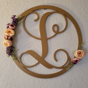 Wooden Monogram Letter M Large or Small | Etsy