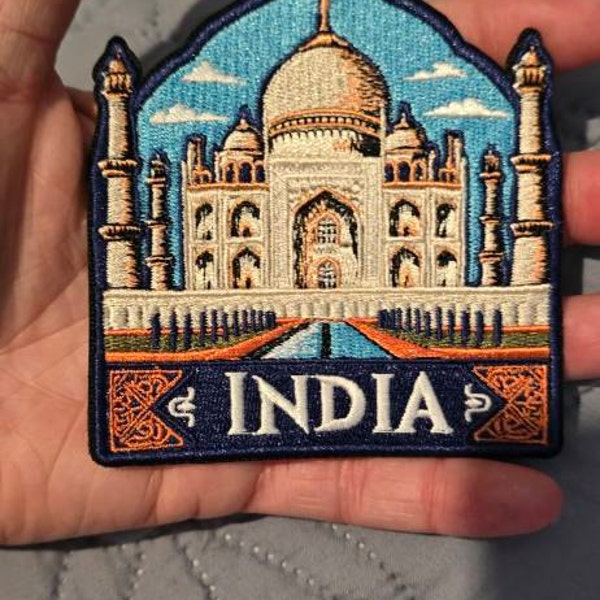 Tokyo Patch – Tokyo Tower & Godzilla – Embroidered Souvenir – Iron-on ...