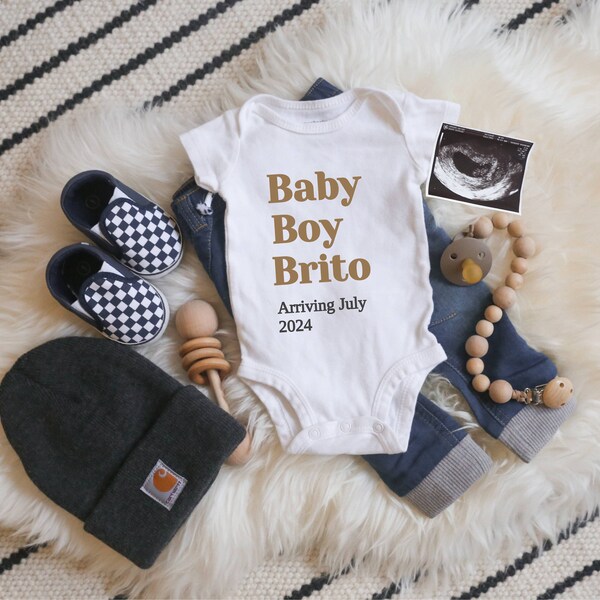 Digital Pregnancy Announcement for Social Media, Edit Yourself Baby ...