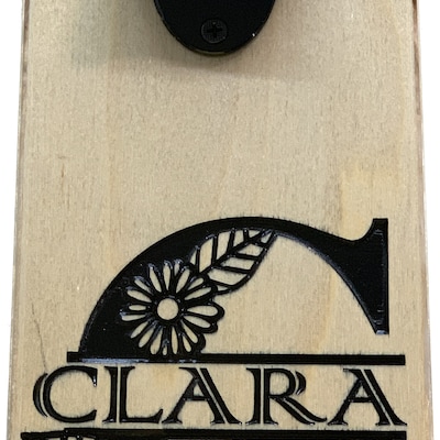 CNC Monogram SVG CNC Router Cut File, Split Letter Wood Cut File ...