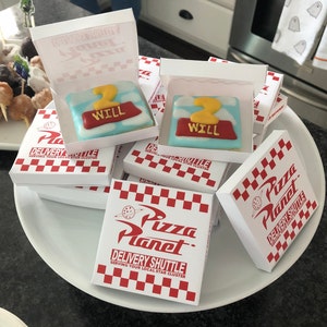 To Infinity and Beyond Pizza Planet Cookie Box - Etsy