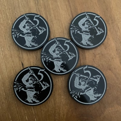 Eldritch Horror Clue Tokens, Original Game and Expansions, Dual Sided ...