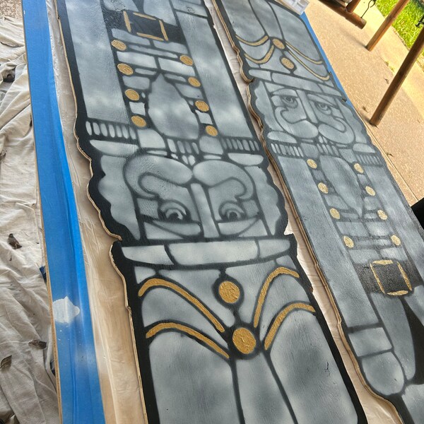 1ft to 8ft Tree With Stars Cut Out Silhouette Templates Bundle ...