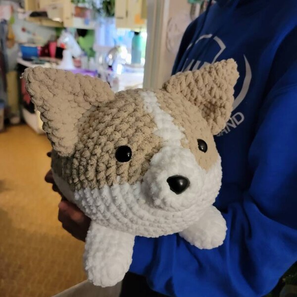 Corgi Sploot Plushie Pattern - Etsy