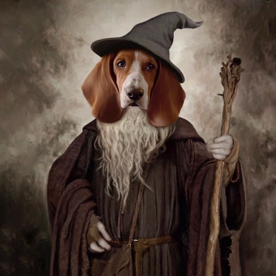 Custom Royal Pets Portrait, Group Fish Portrait, Gift for Fish Owner - Etsy