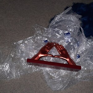 Pyramid Hands Figurine With Engrave Delta Sigma Theta Symbols - Etsy