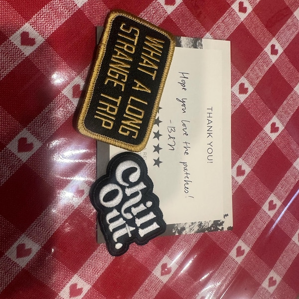 Be the Change Embroidered Iron on Patch - Mental Health, Self Care ...