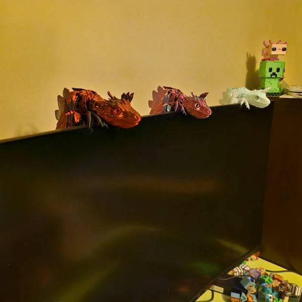 3D Printed Flappy Jacks Articulating Stingray Fidget Toy - Desk Decor ...