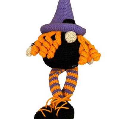 Crochet Pattern Halloween Witch Gnome Pattern Crochet Gnome Bundle ...