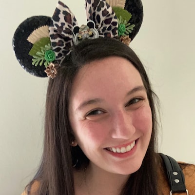 Safari Zoo Animal Kingdom Mouse Ears Headband Leopard Mouse Ears ...