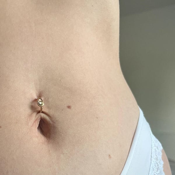 Bermuda Belly Button Barbell | Triangle Styles Contemporary Minimal ...