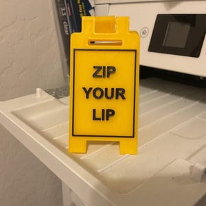 ON A CALL Mini Floor Sign Custom Colors 3D Printed - Etsy