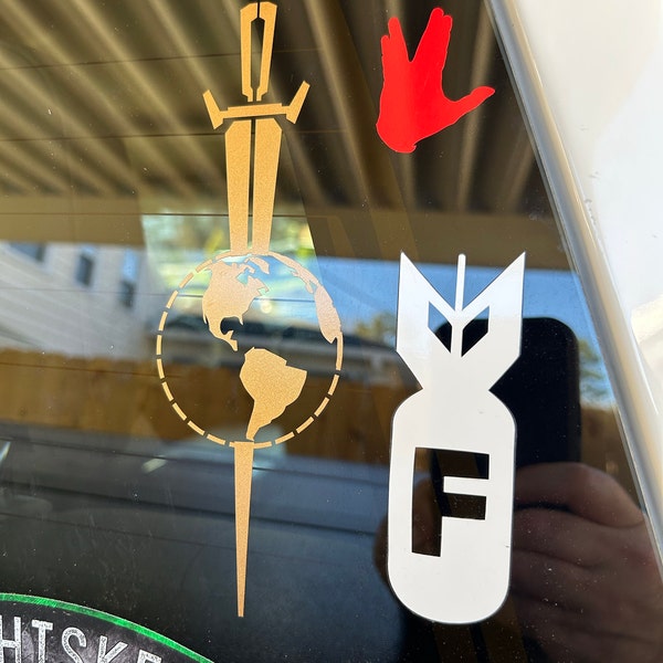 Terran Empire Symbol Decal: Star Trek Mirror Universe Vinyl Sticker - Etsy