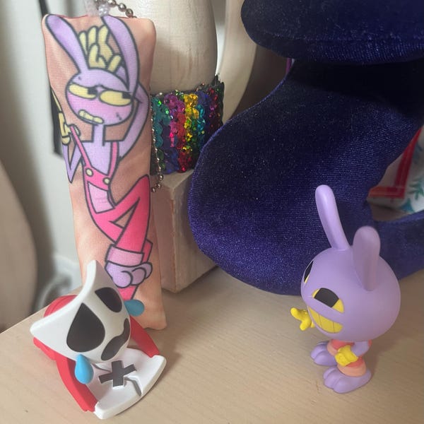 Gummigoo Daki Keychain Amazing Digital Circus LIMITED STOCK - Etsy