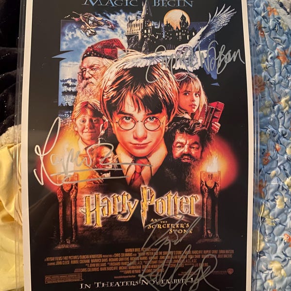 The Fifth Element - 3 Cast-members Signed Movie Poster COA ...