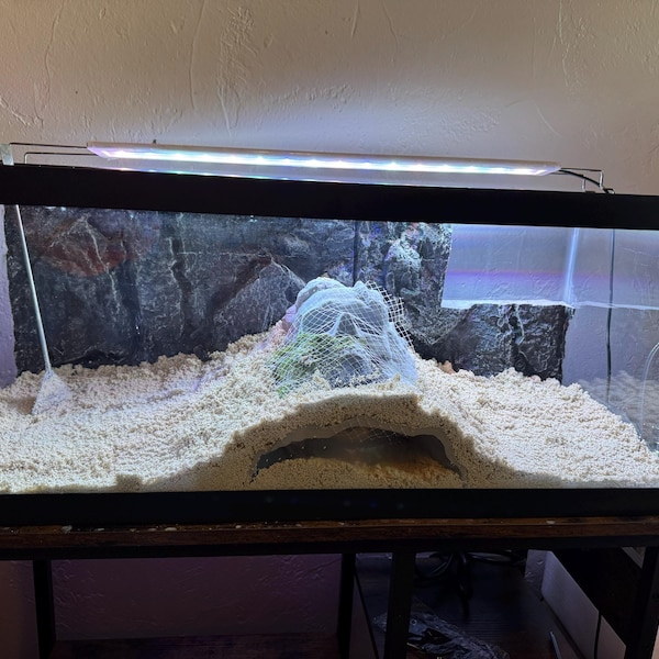 Printable Aquarium & Terrarium Cave STL, Vertical Cliff Hide Shelter ...