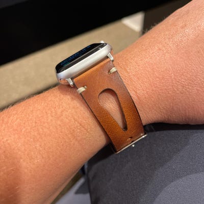 Brown Leather Apple Watch Band 38mm 40mm 41mm 42mm 44mm 45mm 49mm ...