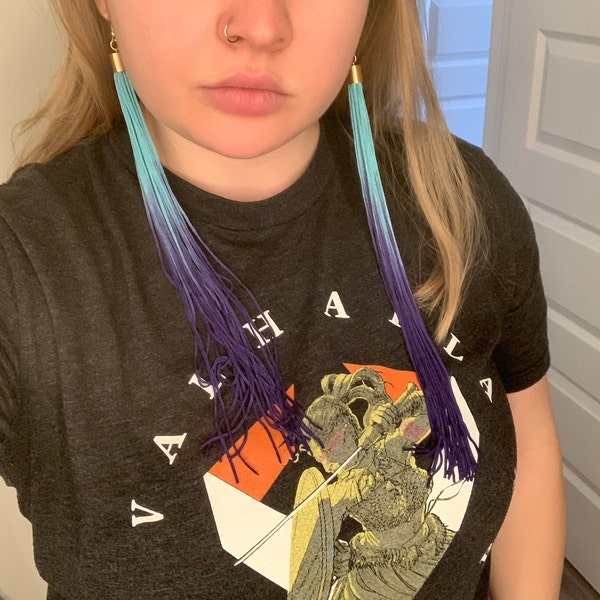 Intergalactic Rodeo Turquoise Festival Chaps, Layered Trousers, Dance ...