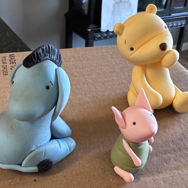 Handmade Capybara Cake Topper Set - Funny Capybara Happy Birthday ...