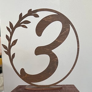 Table Numbers, Rustic Wood Wedding Decor, Table Decor, Event ...